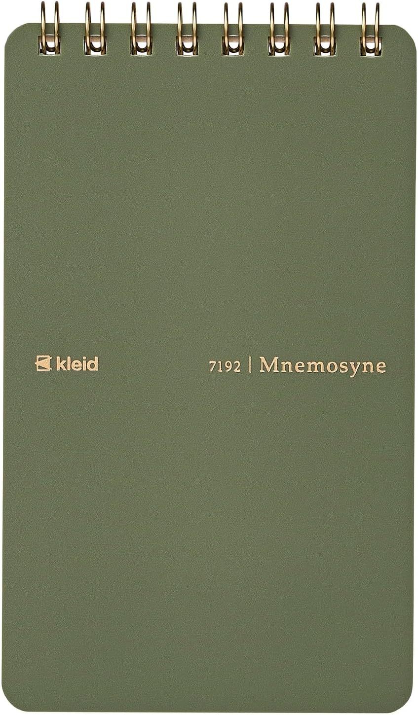 Mnemosyne X Kleid Notebook 7192 B7 Grid – Flax Pen to Paper