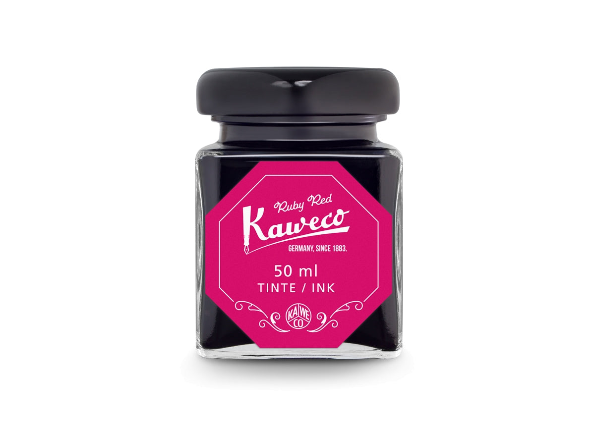 Kaweco Bottled Ink 50ml - Ruby Red – Flax Pen to Paper
