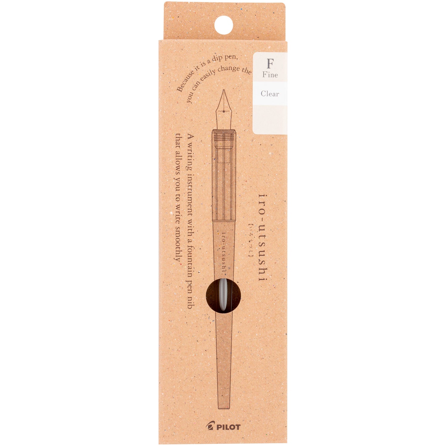 Pilot Iro-Utsushi Dip Pen - Clear Resin – Flax Pen to Paper