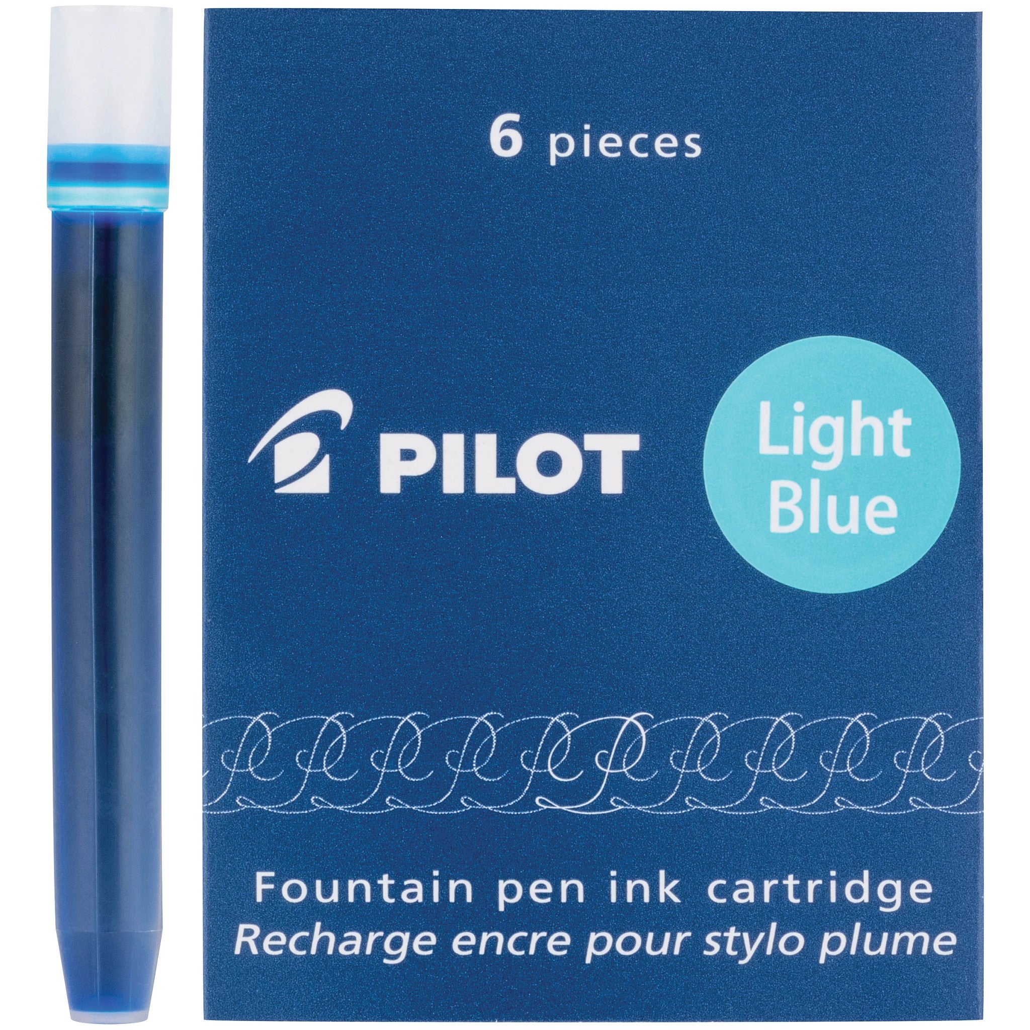 Pilot/Namiki Fountain Pen Cartridges - Light Blue – Flax Pen to Paper