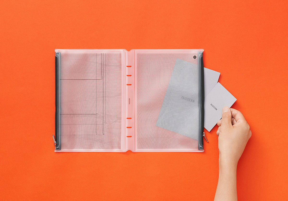 PLOTTER Fastener Case - Mini Size – Flax Pen to Paper