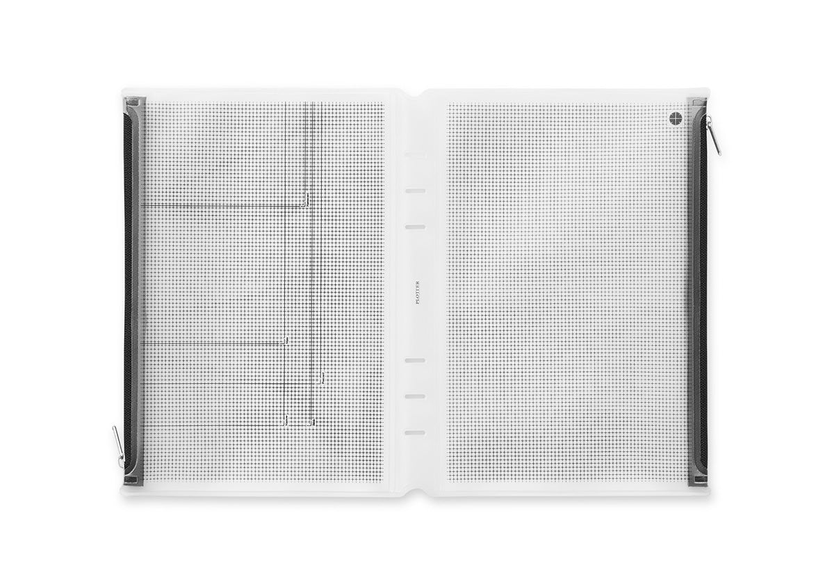 PLOTTER Fastener Case - Mini Size – Flax Pen to Paper