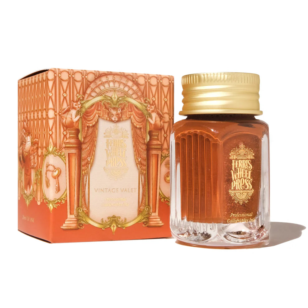 Ferris Wheel Press Calligraphy Ink (28ml) - Vintage Valet – Flax Pen to ...