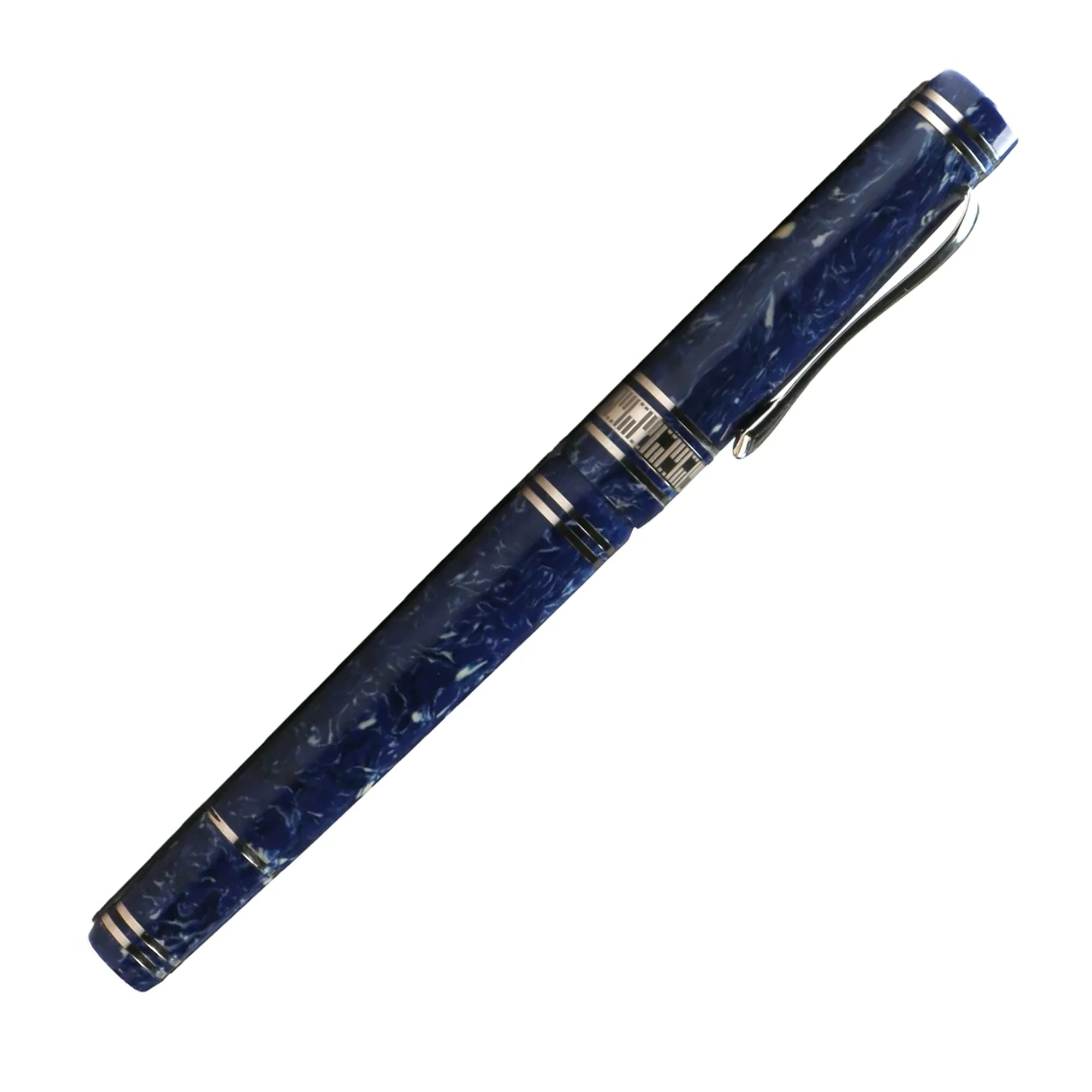 Nettuno Superba Sapphire KP 14k Fountain Pen Limited Edition - Medium ...