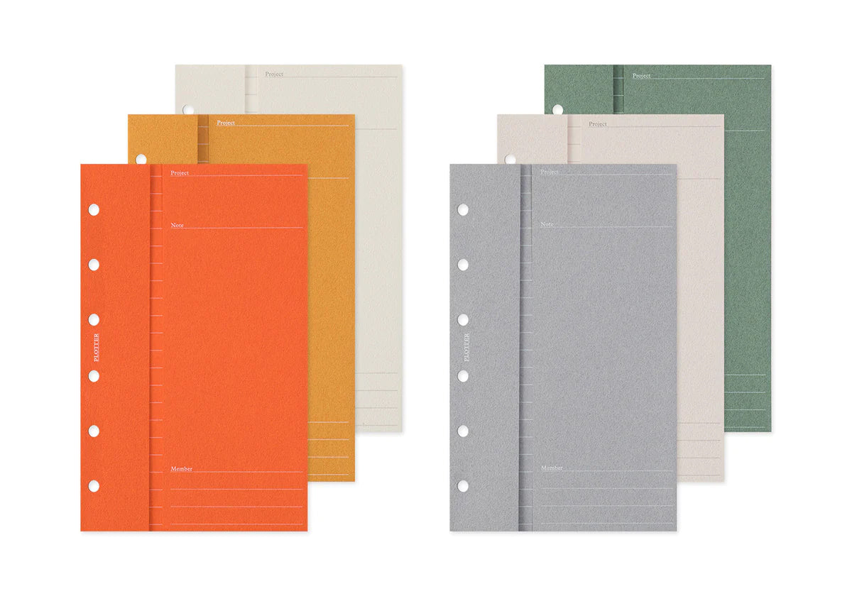 PLOTTER Project Manager 6 Color Assortment - Mini Size – Flax Pen to Paper