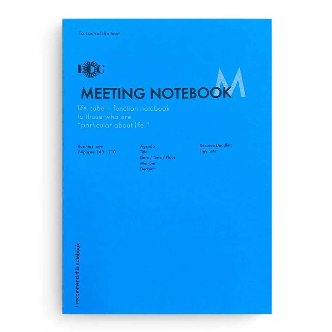 Luddite Function Notebook A5 - Meeting Notebook – Flax Pen to Paper