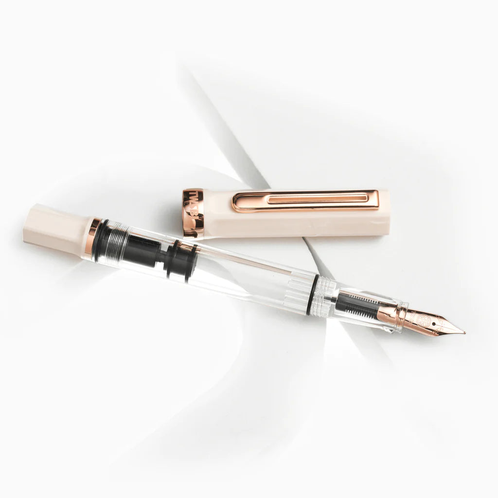 TWSBI Eco Fountain Pen - Cream with Rosegold Accents – Flax Pen to Paper