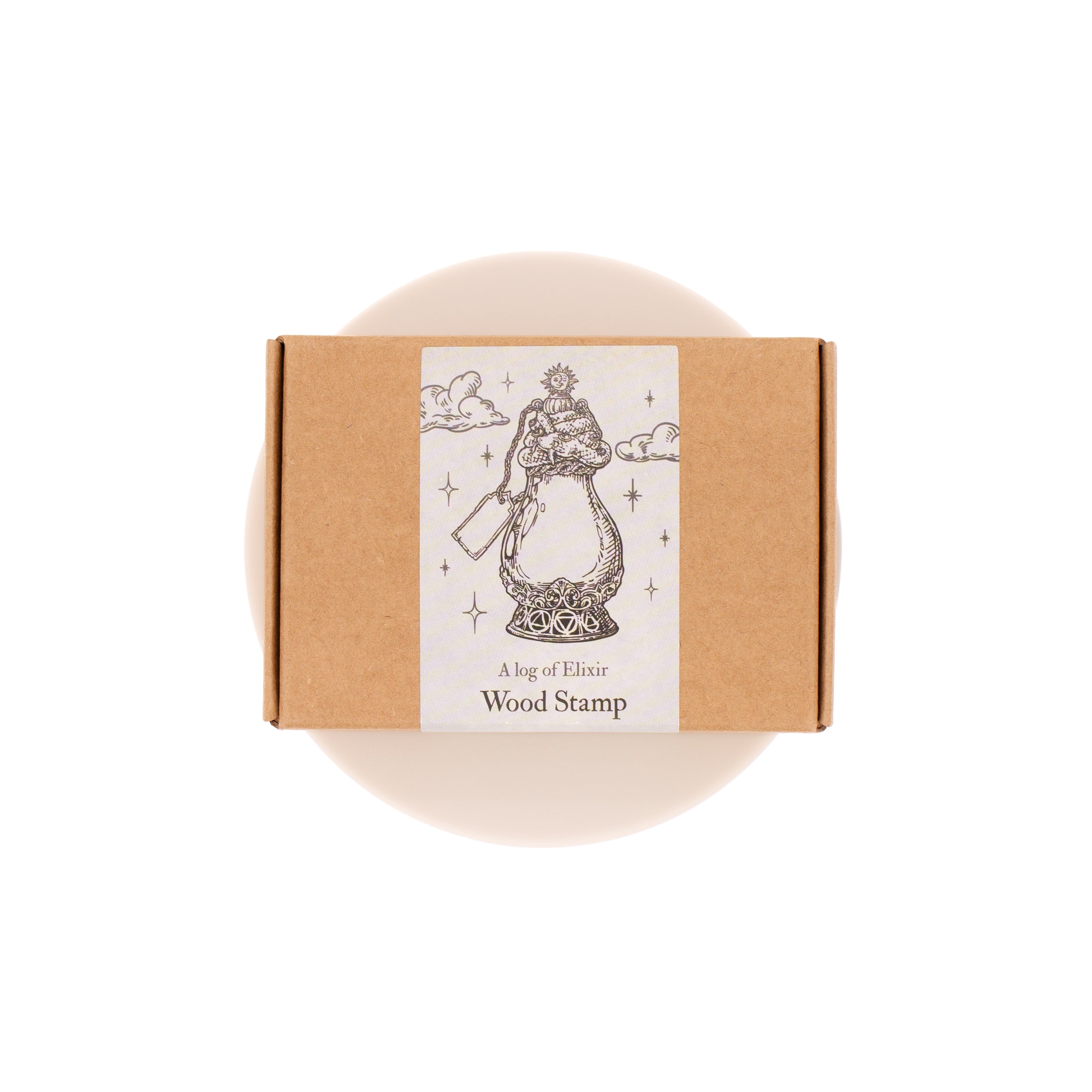 Dominant Industry Wood Stamp - Log of Elixir – Flax Pen to Paper