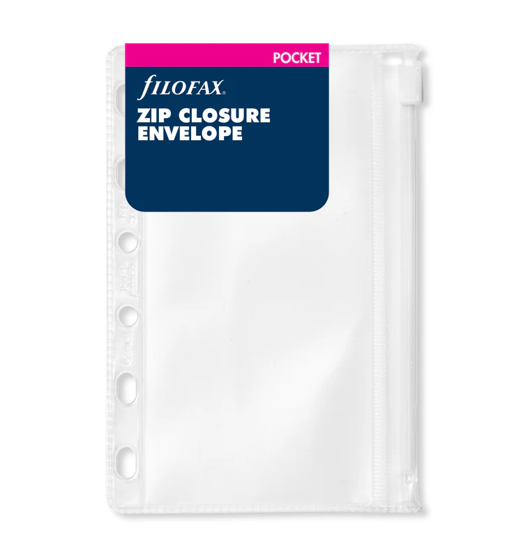 Filofax Zip Closure Envelope - Pocket – Flax Pen to Paper