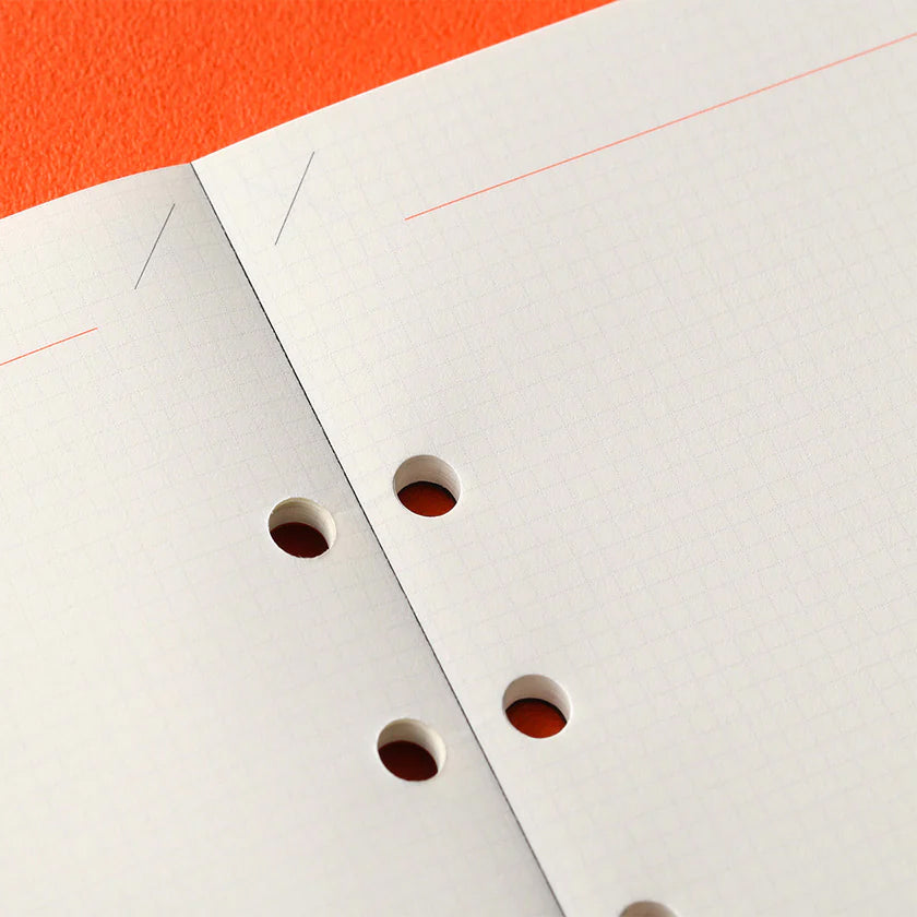 PLOTTER 2mm Grid Memo Pad (80 Sheets) - A5 Size – Flax Pen to Paper