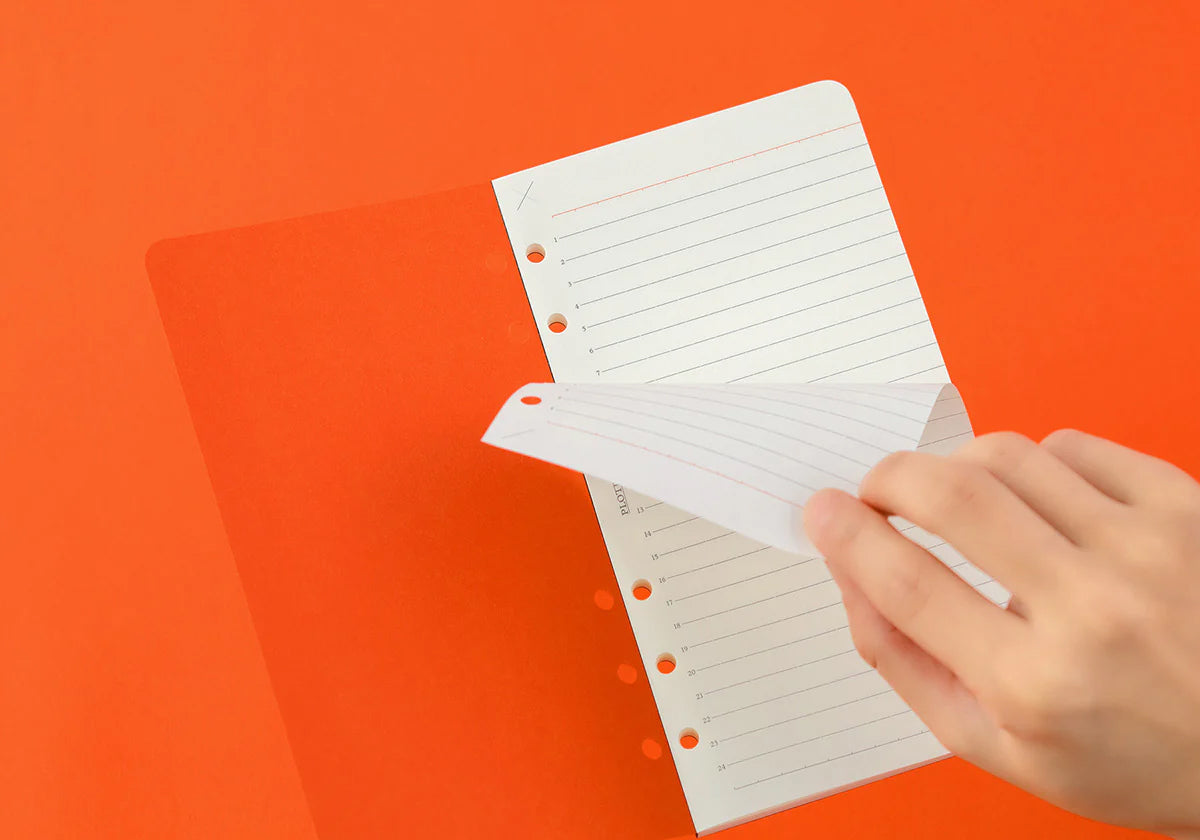 PLOTTER 6mm Ruled Memo Pad (80 Sheets) - Bible Size – Flax Pen to Paper