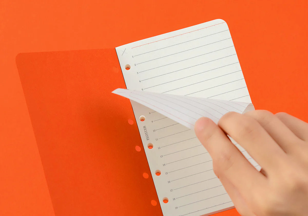 PLOTTER 6mm Ruled Memo Pad (80 Sheets) - Mini Size – Flax Pen to Paper