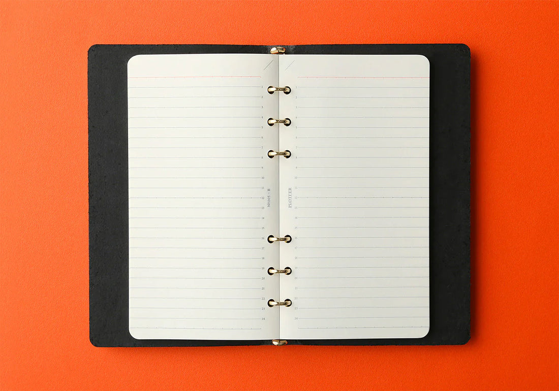 PLOTTER 6mm Ruled Memo Pad (80 Sheets) - Bible Size – Flax Pen to Paper