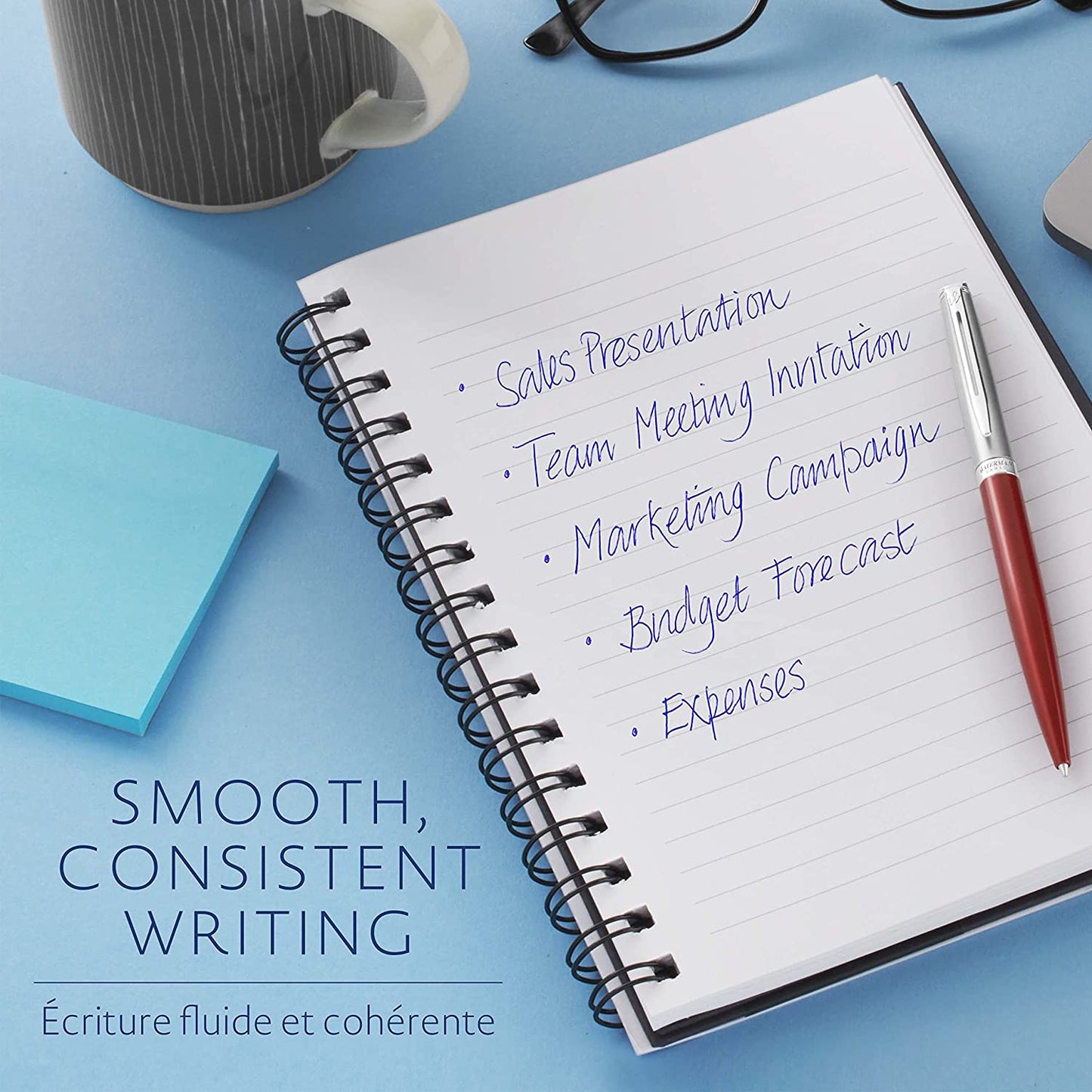 Waterman Ballpoint Refill – Flax Pen to Paper