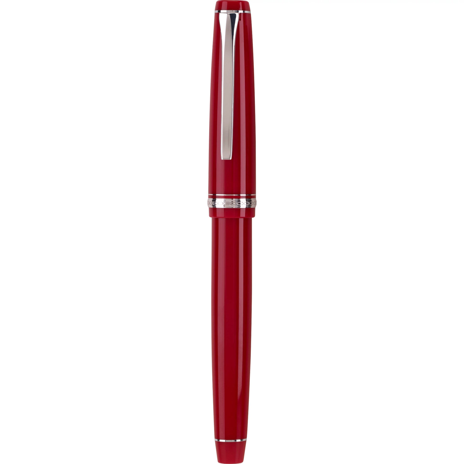 Pilot Falcon Fountain Pen - Red with Rhodium – Flax Pen to Paper