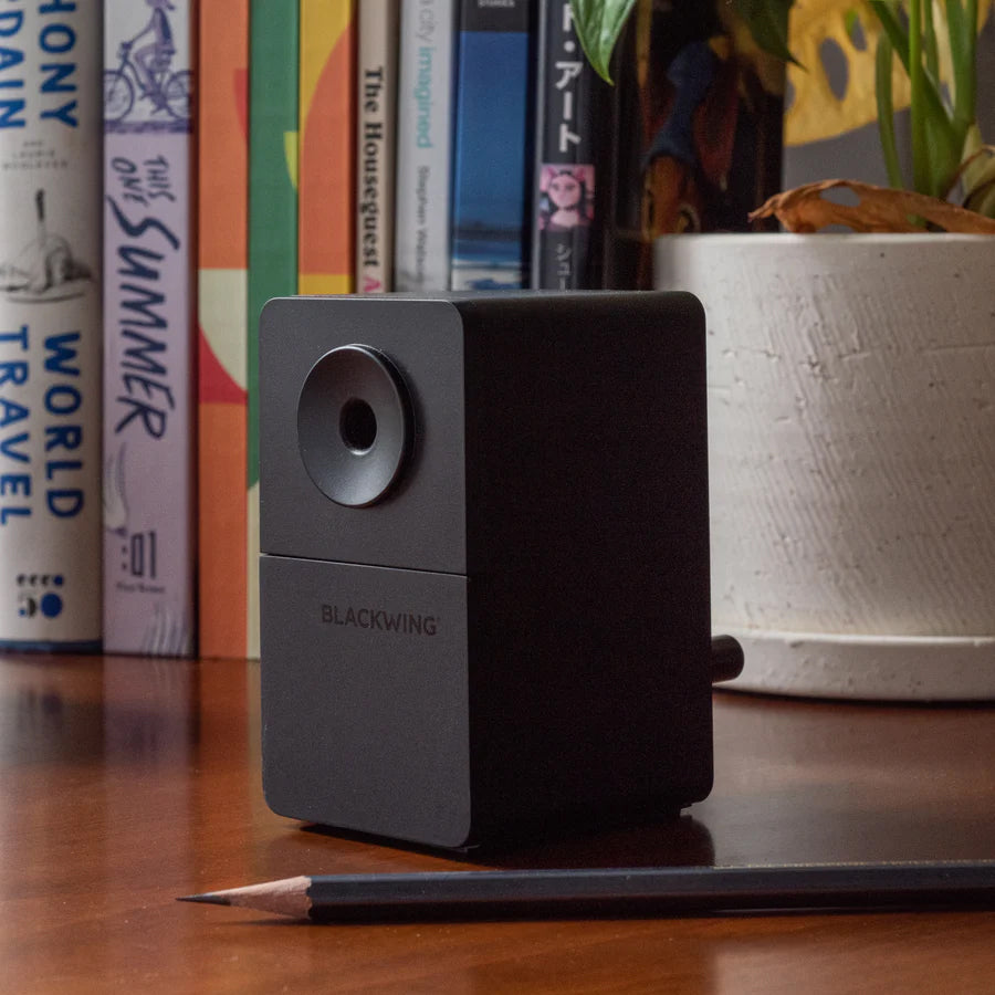 Blackwing Desktop Pencil Sharpener – Flax Pen to Paper